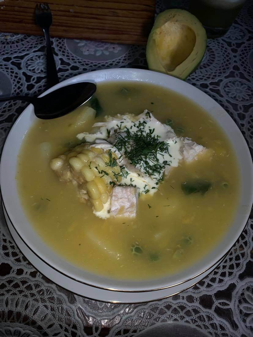 Making Ajiaco in Bogota - Finding Francesca